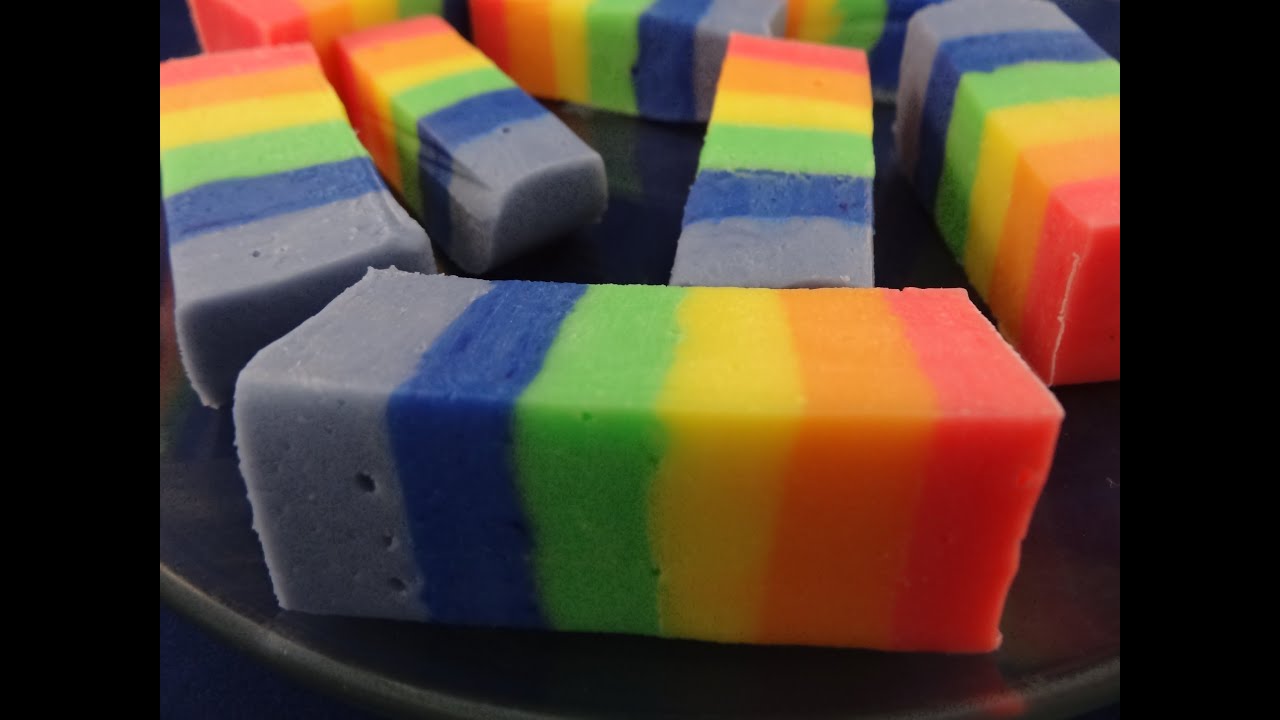 How To Make Rainbow-Colored Fudge