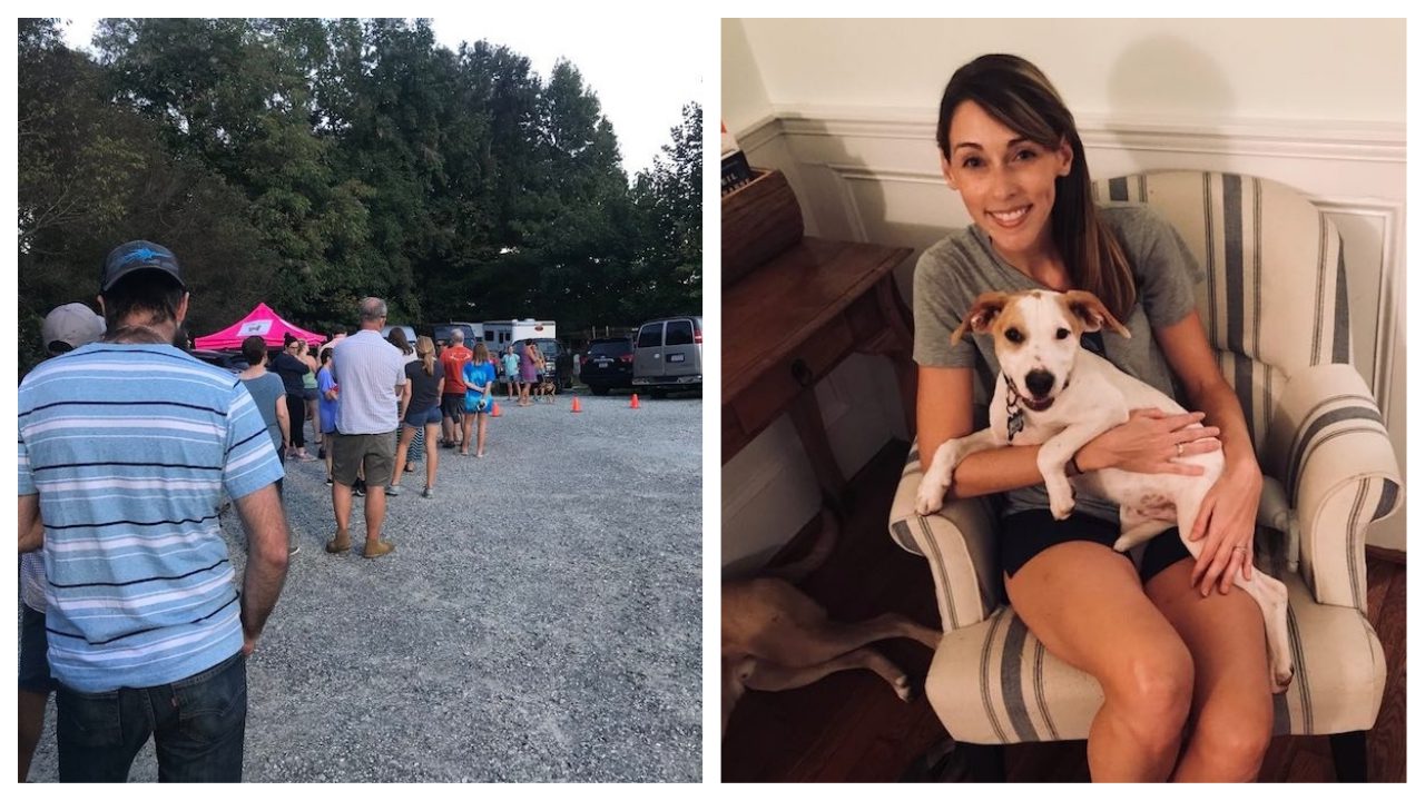Huge Number Of People Show Up To Help Dogs Displaced By Hurricane