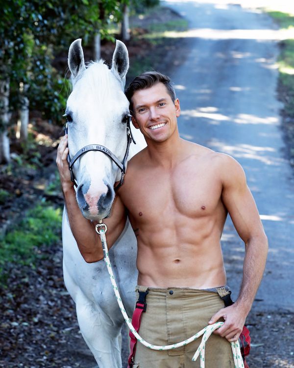 Handsome Firefighters Team Up With Cute Animals To Support Charities